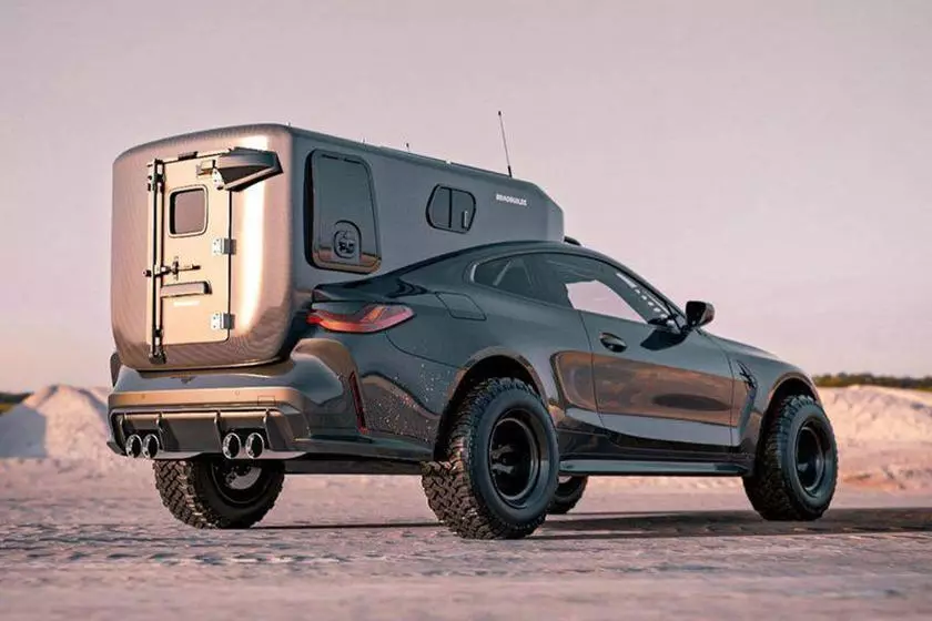 BMW M4 Overlander Concept parece absolutamente selvagem 30107_4