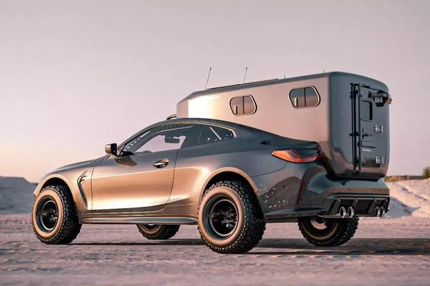 BMW M4 Overlander Concept parece absolutamente selvagem 30107_5