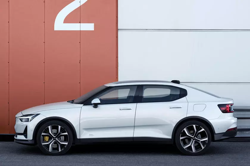 2021 Polestar Polestar 2 מבט מהצד