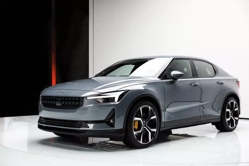 2021 Polestar Polestar 2 ඉදිරිපස කෝණ දසුන