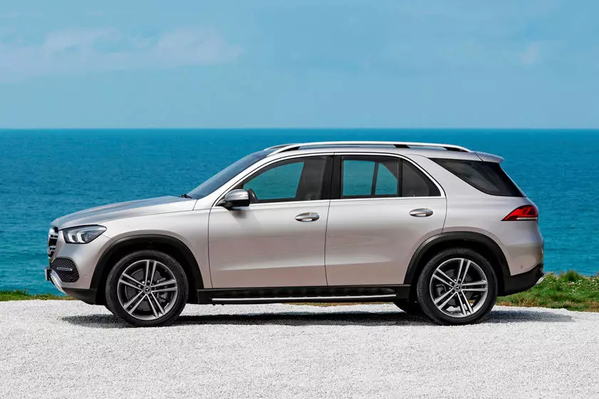 Mercedes-Benz GLE Side View ປີ 2019-2020