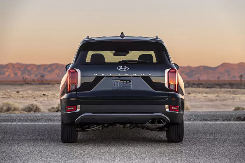 2020-2021 Hyundai Palisade Rear View