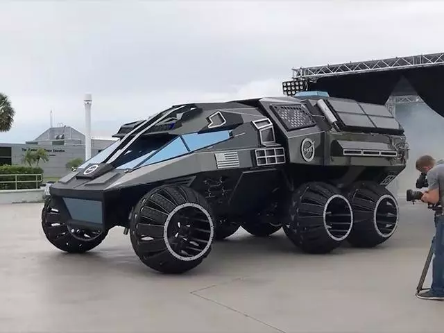 NASA koncepcinis automobilis „Mars Rover“ turi kitų pasaulio galimybių 3026_1