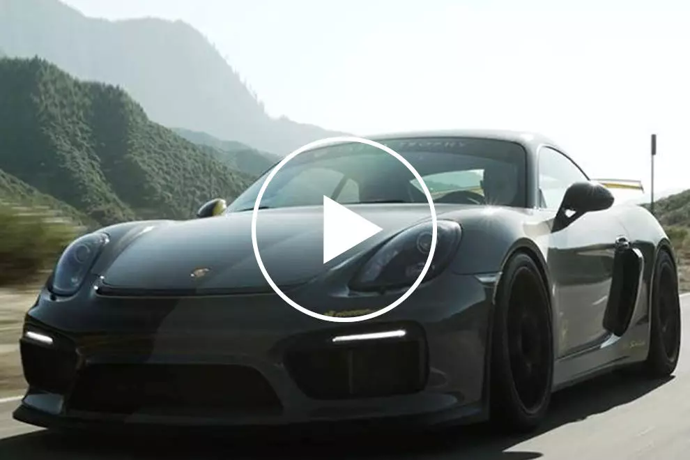 ນີ້ແມ່ນສິ່ງທີ່ Porsche Cayman GT4 ເບິ່ງຄືວ່າຢູ່ໃນ Steroids