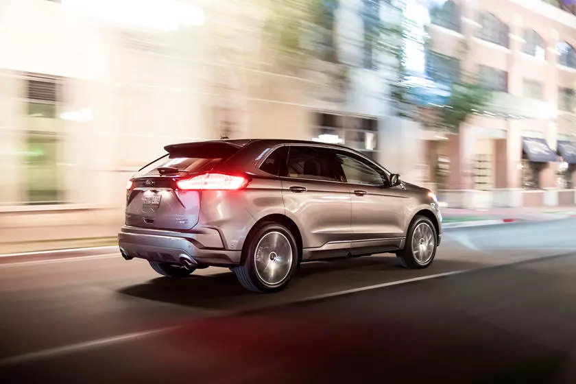 2019-2020 Ford Edge Rear View Driving