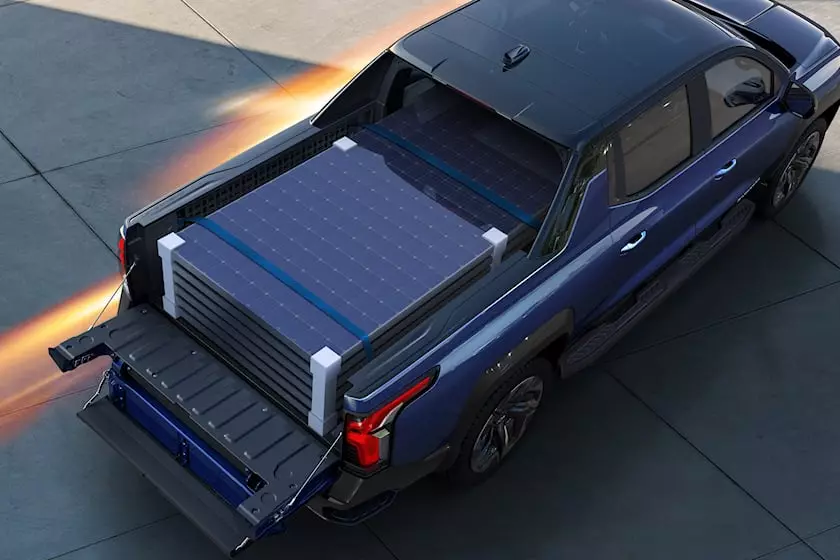 2024 Chevrolet Silverado 1500 EV Trunk Space