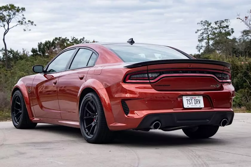 2021-2022 Dodge Charger SRT Hellcat Aft View