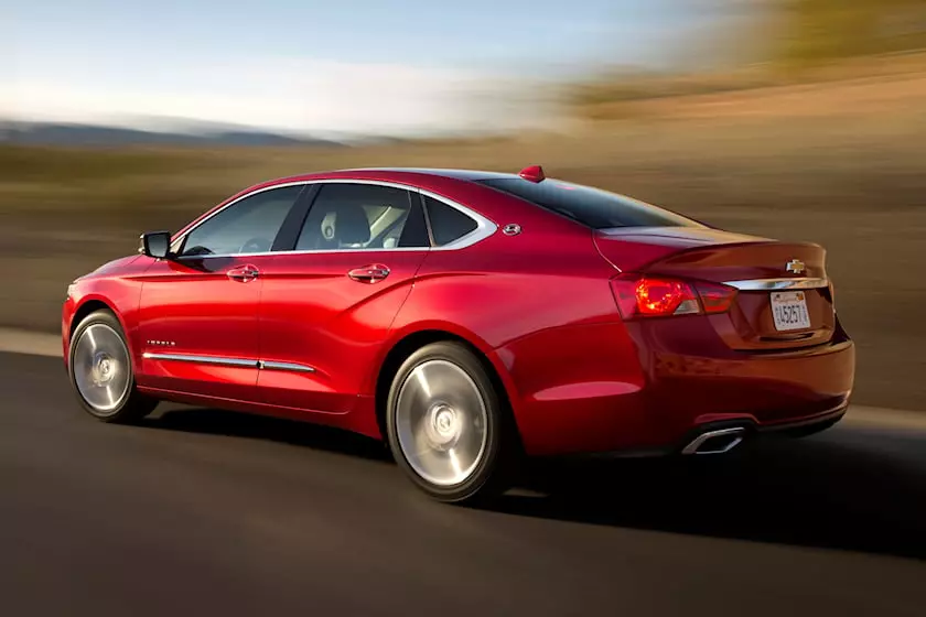 2014-2020 Chevrolet Impala Sedan Rear View Tiomáint