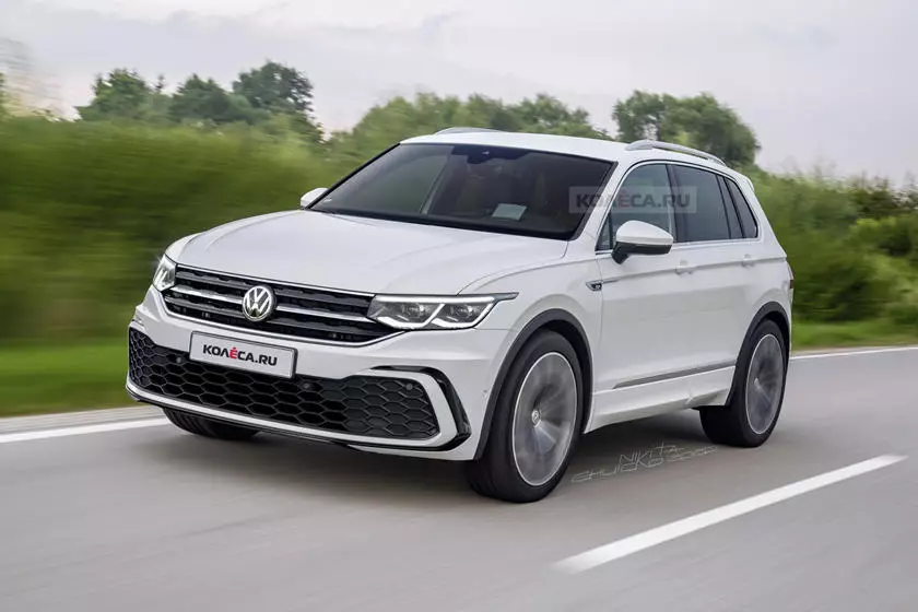 Þetta er besta útlit okkar hingað til á VW Tiguan 2021 30656_1