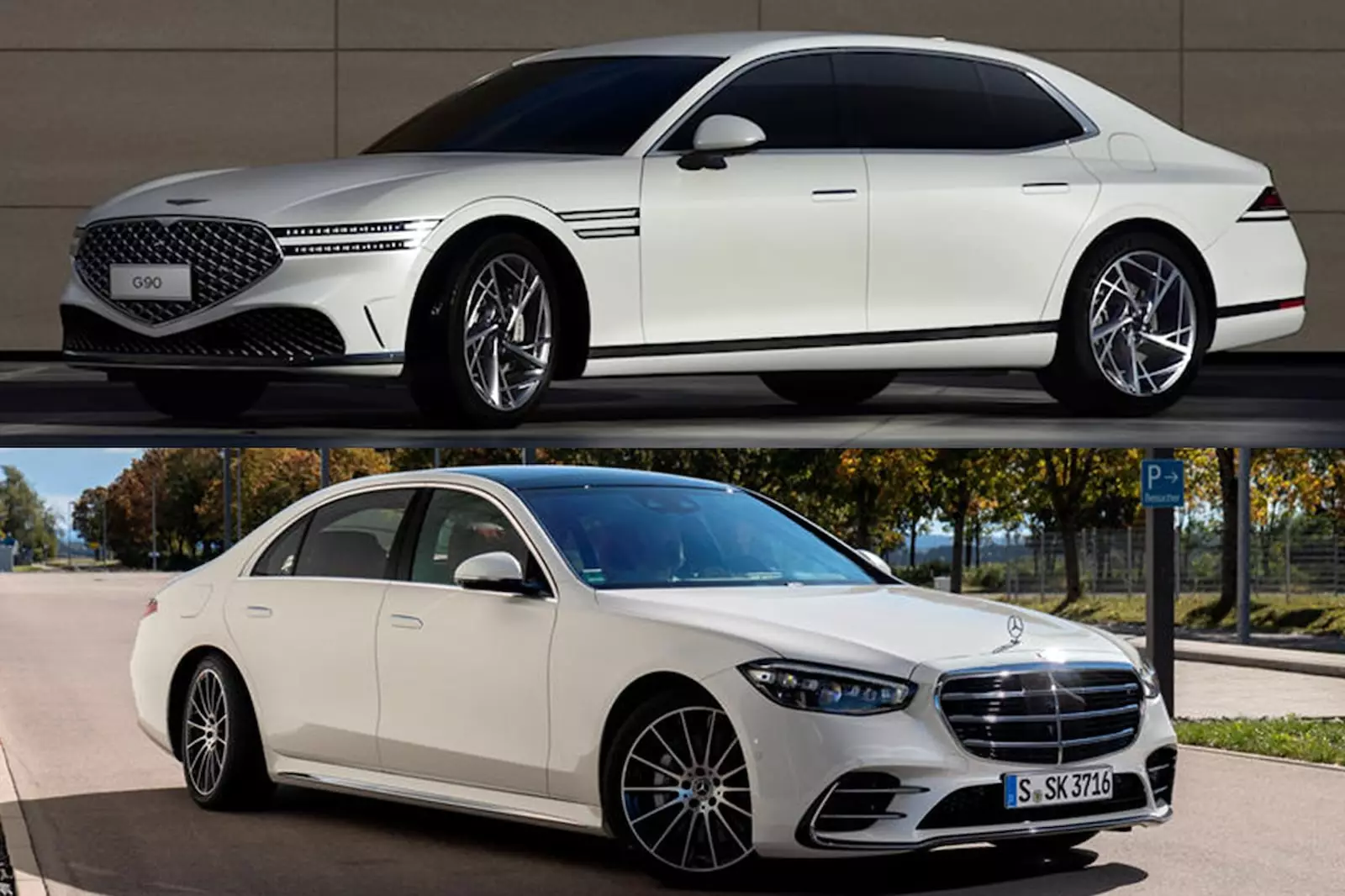 Srovnání luxusního sedanu: Genesis G90 vs. Mercedes-Benz třídy S