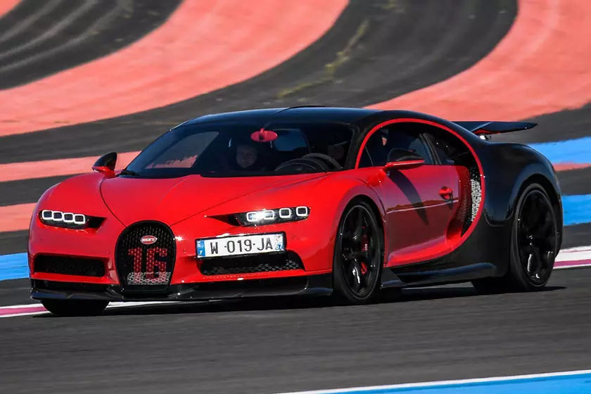 Bugatti Chiron Sport رىۋايەتلىك F1 توك يولىدا سىناق قىلىندى 30731_1