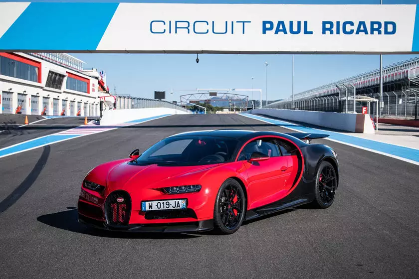 Bugatti Chiron Sport رىۋايەتلىك F1 توك يولىدا سىناق قىلىندى 30731_3