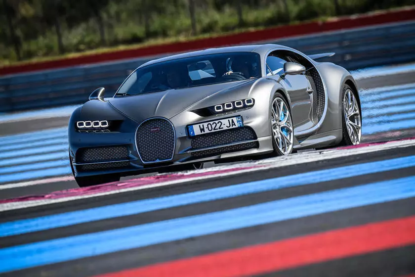 Bugatti Chiron Sport رىۋايەتلىك F1 توك يولىدا سىناق قىلىندى 30731_4