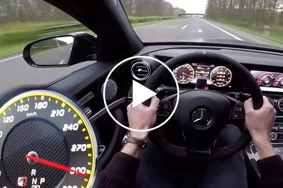 Jak je Mercedes-AMG E63 S tak šokujícím způsobem hladký, když se blíží 200 MPH