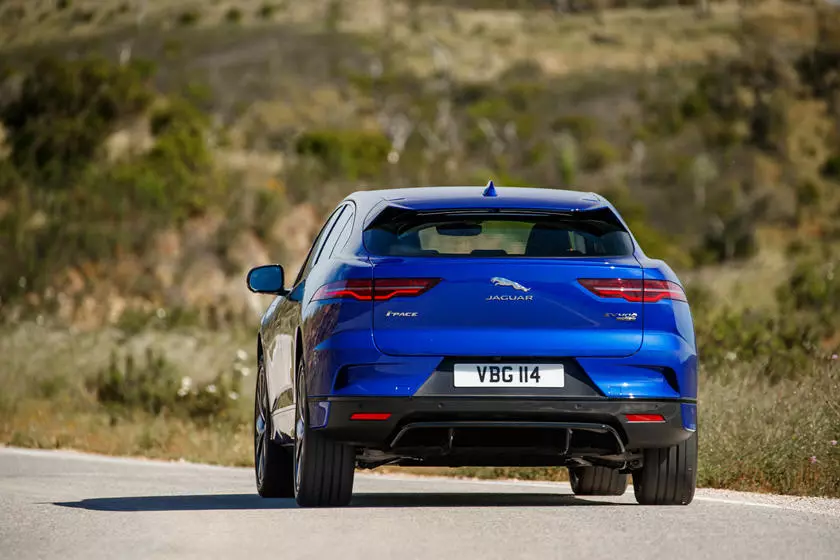 2019-2020 Jaguar I-Pace Арткы көрүнүшү