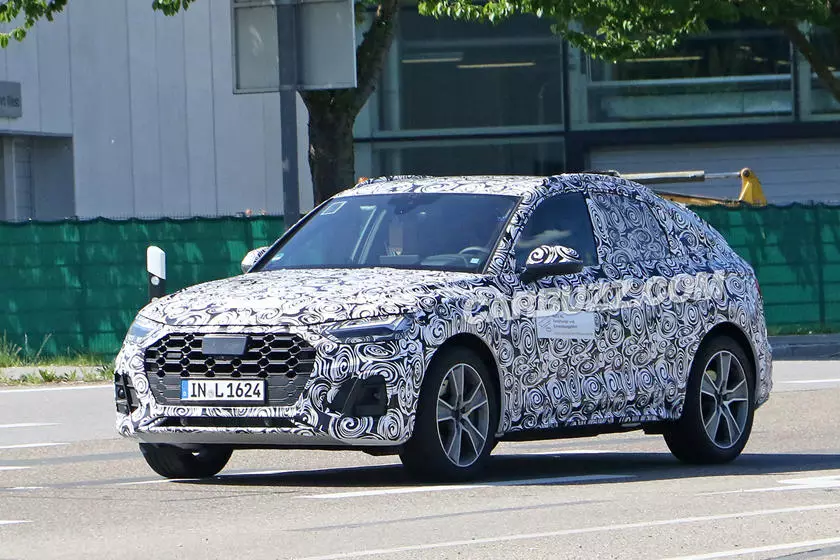 Audi SQ5 2021 espionnée complètement nue 31111_9