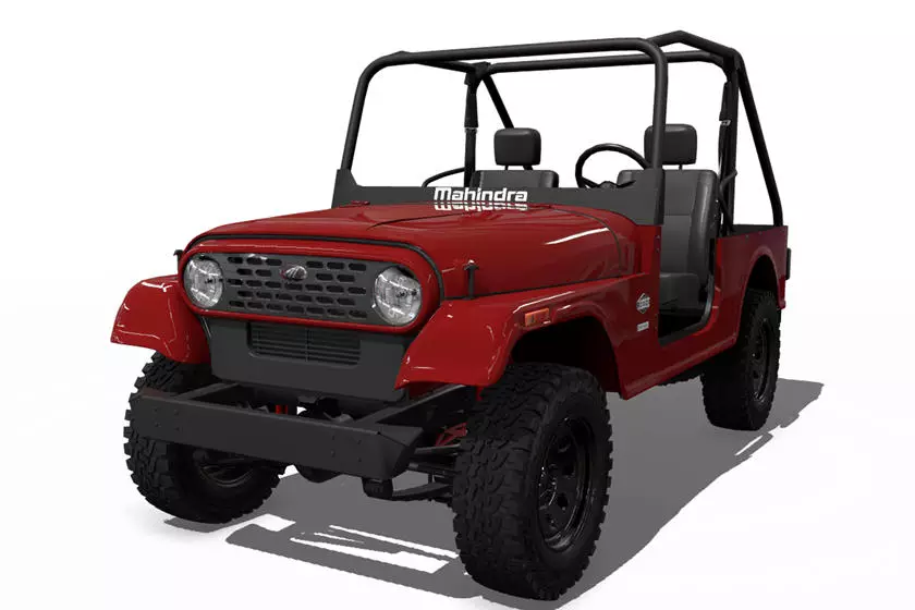 Mahindra Tuntun de Ti o Ko dabi Jeep Wrangler 31257_8