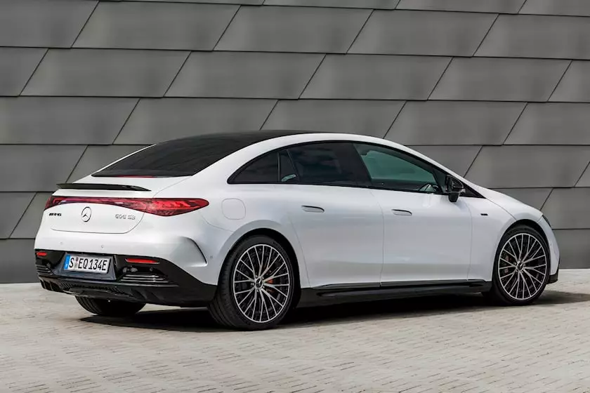 2023 Mercedes-Benz AMG EQE Widok z tyłu