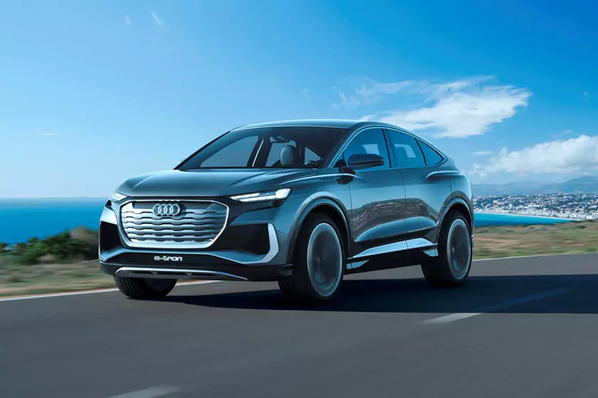 Köszöntsd az Audi Q4 Sportback e-tron koncepciót: 310 mérföldes elektromos autó 31316_3