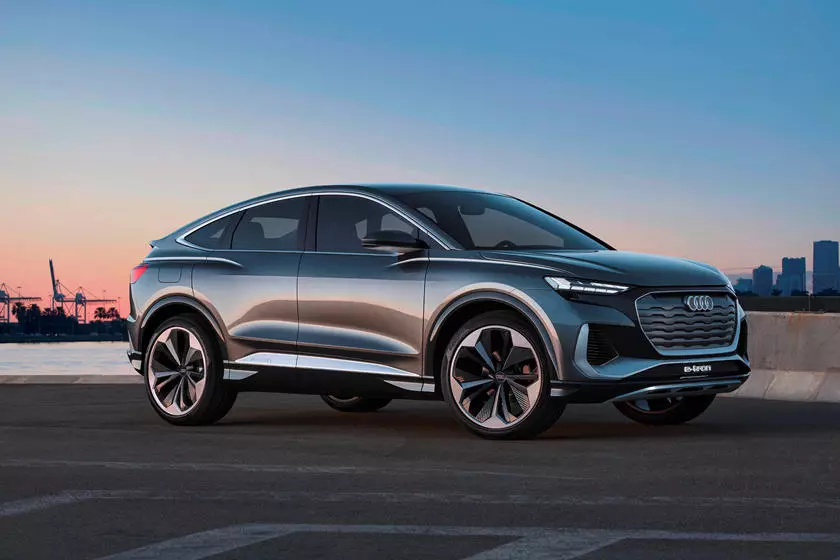 Di Bonjou Audi Q4 Sportback e-tron Konsèp la: Yon EV 310-Mile 31316_8