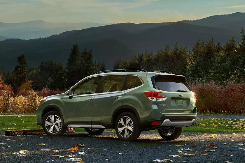 2019-2020 Subaru Forester Rear Angle View
