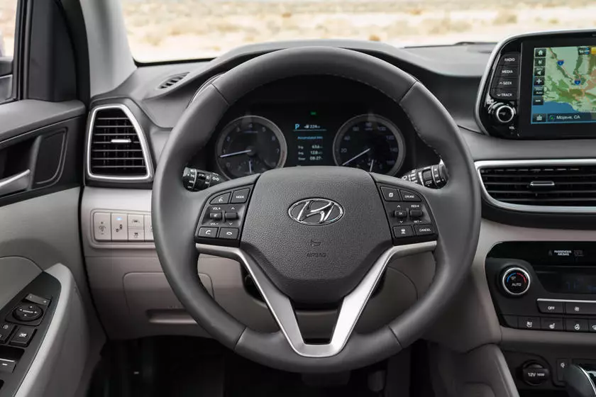 2019-2020 Hyundai Tucson සුක්කානම් රෝද පාලන