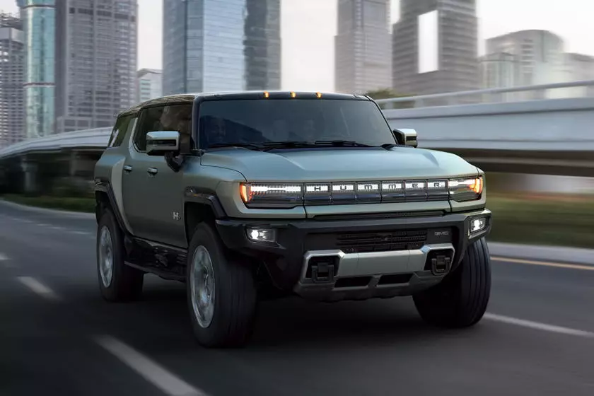 2024 GMC Hummer SUV aurreko ikuspegia