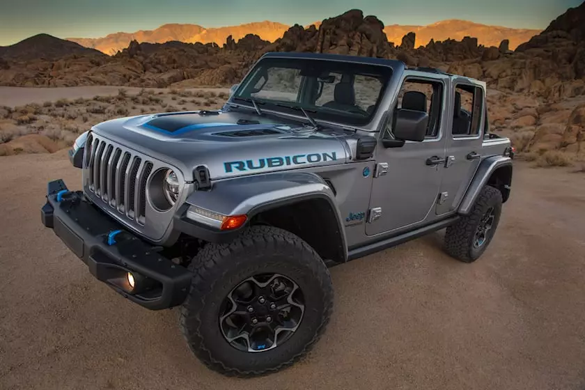 2021-2022 Jeep Wrangler 4xe Híbrido Front View