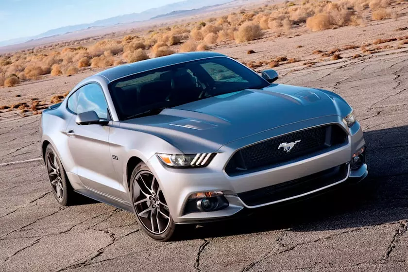 2015-2017 Ford Mustang GT Coupe Front Angle View