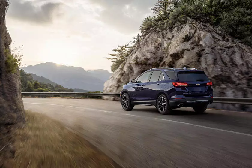 2022 Chevrolet Equinox Rear View Driving