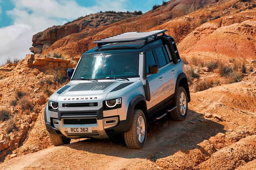 2020-2021 Land Rover Defender Изглед отпред
