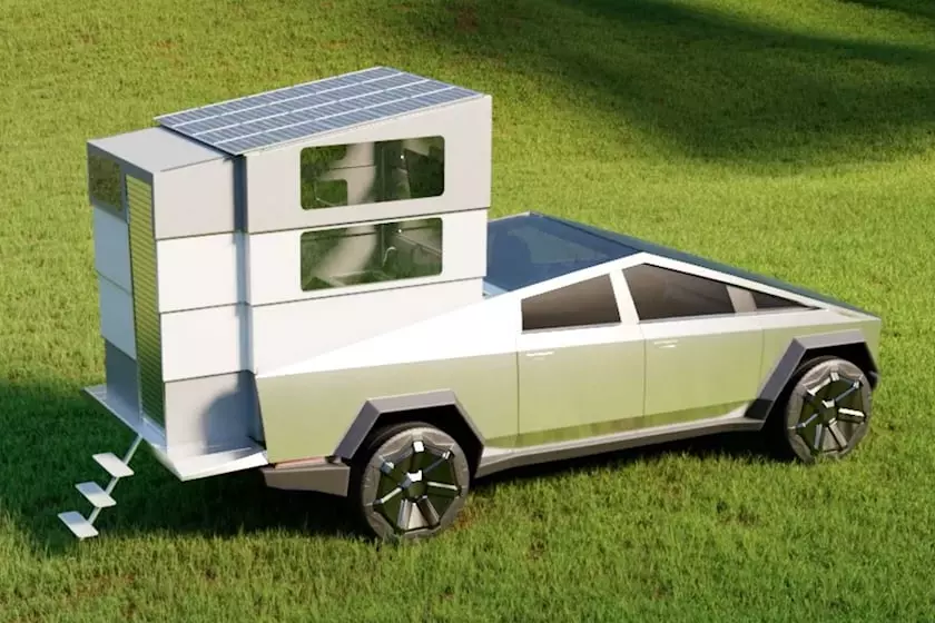 CyberLandr Camper Na Cybertruck Ya Buga Dala Miliyan 100 A Pre-Order 31993_3