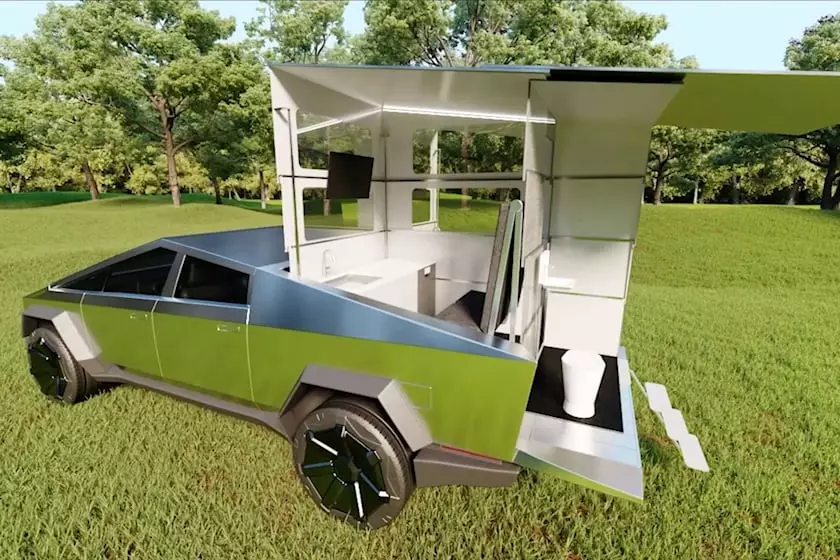 Ang CyberLandr Camper Para sa Cybertruck Miabot sa $100 Million Sa Pre-Order 31993_4