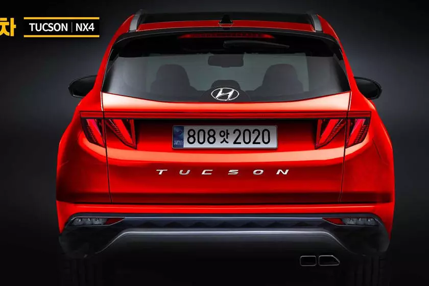 Яңа Hyundai Tucson бик поляризацияләнгән дизайнга ия булачак 32125_8