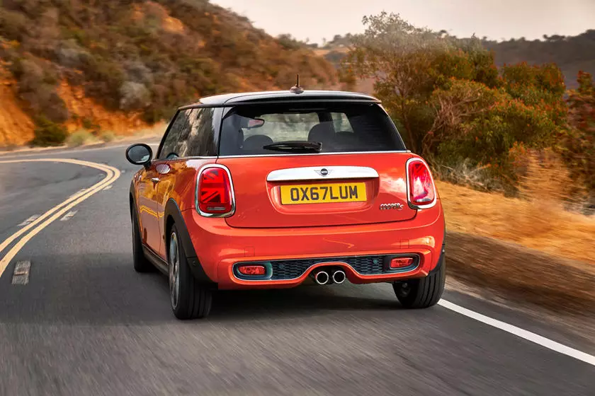 2019-2021 Mini Cooper Hardtop Pemanduan Pandangan Belakang