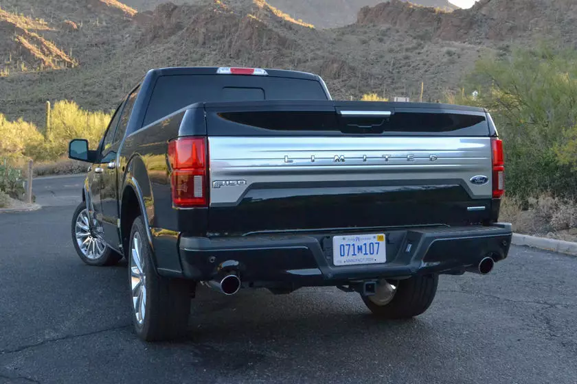 2019-2020 Ford F-150 Limited Rear Angle View