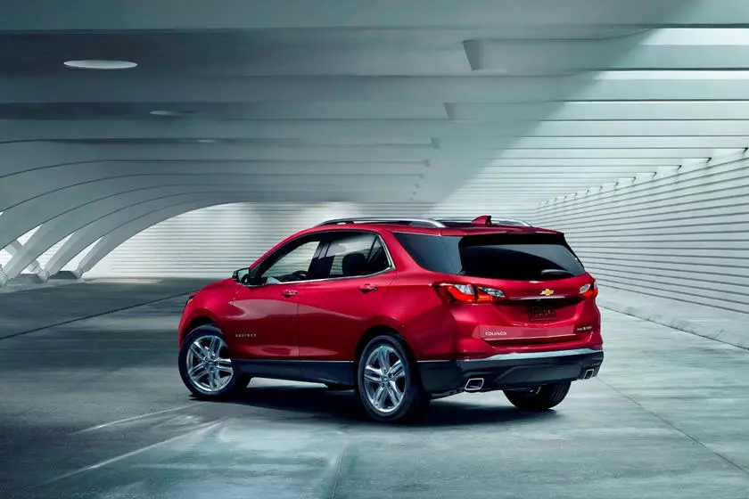 2018–2020 „Chevrolet Equinox“ galinio kampo vaizdas