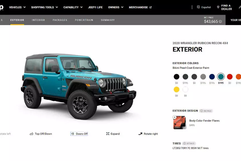 Nova Jeep Wrangler Rubicon Kviete aliĝas al la vicigo 32511_2