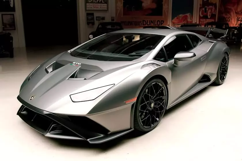 De Jay Leno kritt dem Lamborghini sengem Hardcore Huracan an de Grëff 3259_8