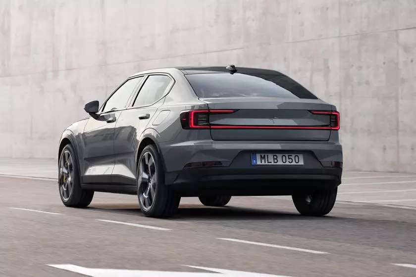 2021 Polestar Polestar 2 Rear Anggulo View