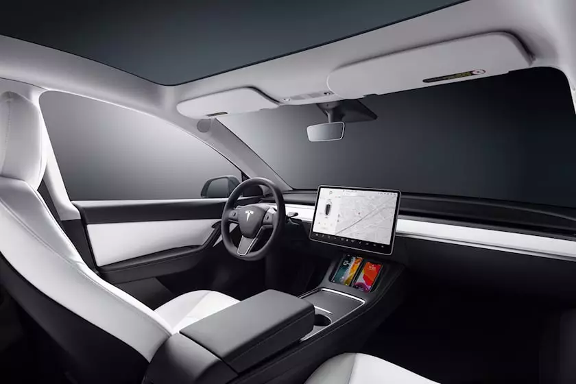 2020-2022 Tesla Model Y -keskuskonsoli