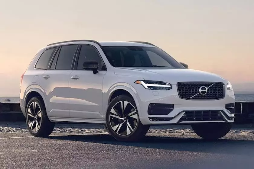 2020-2022 Volvo XC90 Muuqaalka xagal hore