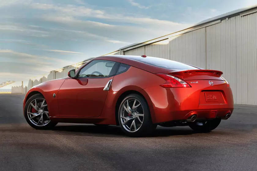 2013-2019 Nissan 370Z Coupe Rear Angle View