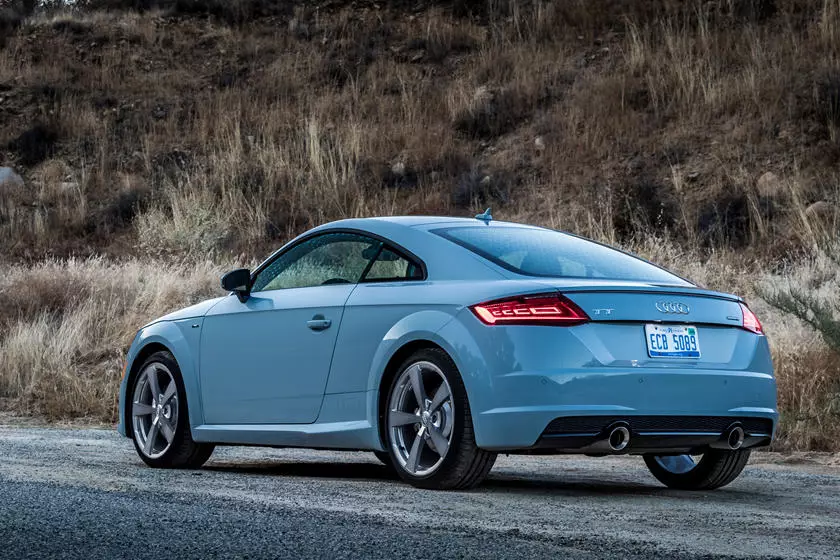2016-2020 Audi TT Coupe Rear Angle View