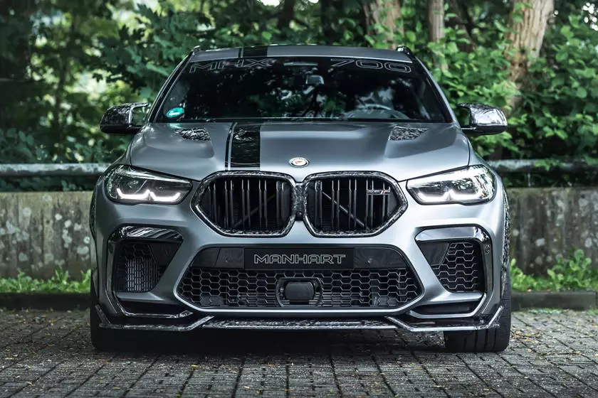 Manhart Ngadamel Kacau 720-HP tina BMW X6 M 33184_1