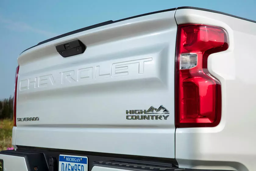 2019-2021 Chevrolet Silverado 1500 Հետևի լույսեր