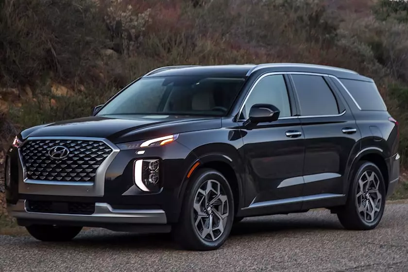 2020-2022 Hyundai Palisade aurreko angeluaren ikuspegia