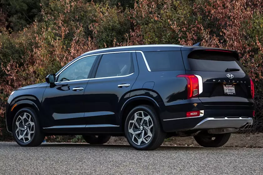 2020-2022 Hyundai Palisade Rear Angle View