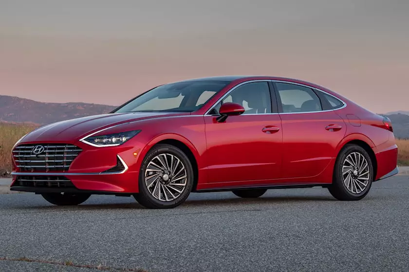 2020-2022 Hyundai Sonata Hybrid Hybrid Přední úhel pohledu