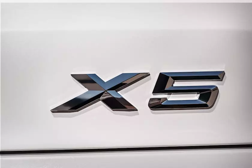 2019-2022 BMW X5 Bagmærke